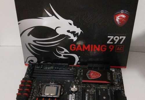 Msi z97 gaming 9AC + Intel I5-4570