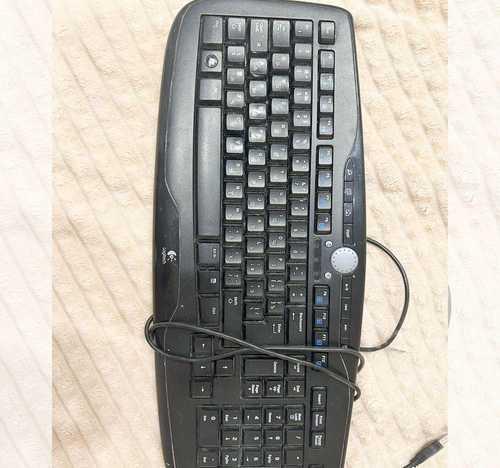 Клавиатура Logitech Media Keyboard 600 Black USB