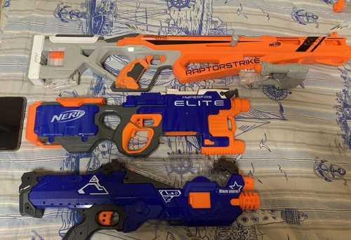 Нёрфы бластеры nerf