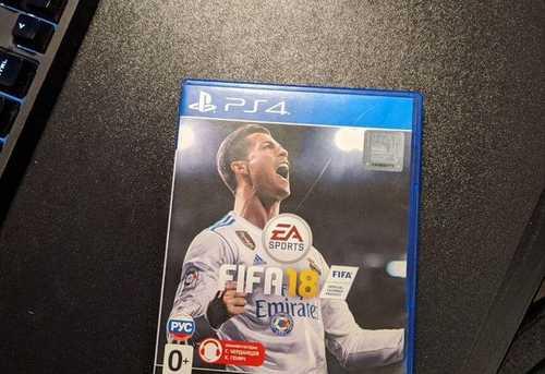 Ps4 диск fifa 18