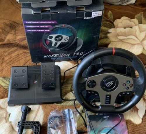 Руль dexp Wheelman Pro черный | Festima.Ru - Мониторинг объявлений