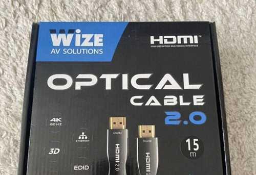 Hdmi кабель оптический 15м