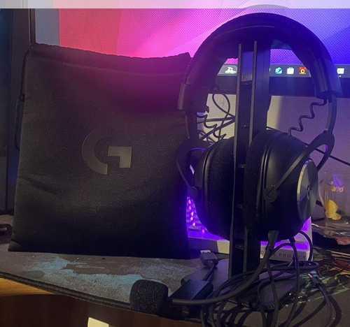 Наушники logitech g pro x