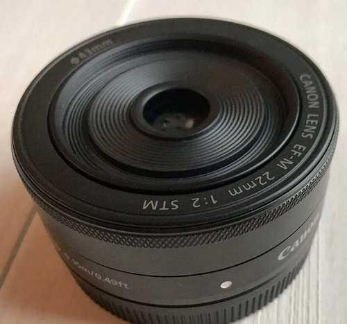 Объектив canon ef m 22 f 2 stm