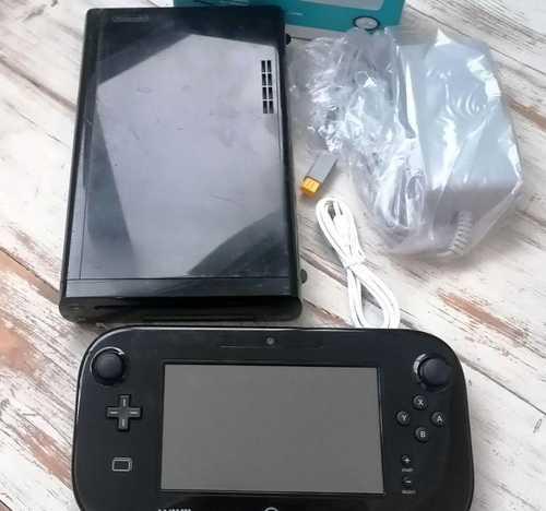 Nintendo wii u 32gb прошитая +16гб