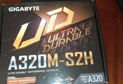 Материнская плата gigabyte a320m s2h гарантия днс