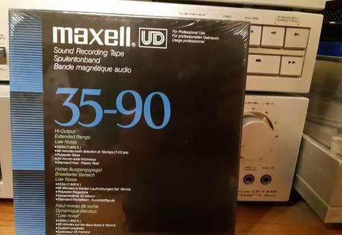 Магнитофонная лента Maxell UD 35-90 запечатана