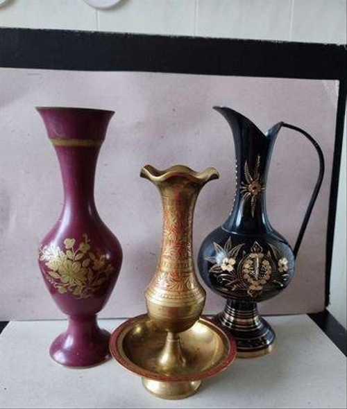 Индийские вазы. Времён СССР