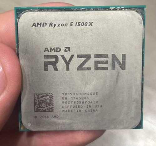 Процессор ryzen 5 1500x