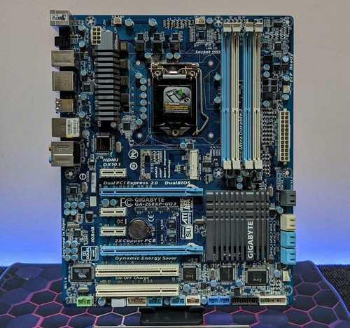 Мат. плата Gigabyte GA-Z68XP-UD3/LGA1155/DDR3/ATX