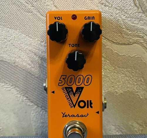 Гитарная педаль yerasov distortion 5000v