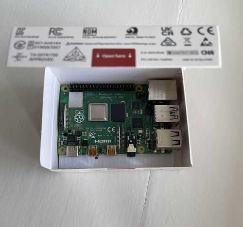 Одноплатный компьютер Raspberry Pi 4B