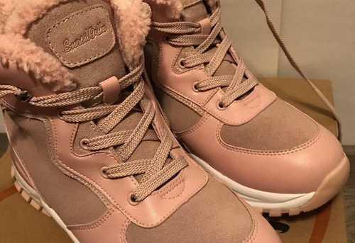 Зимние ботинки Sursil Ortho для девочки Розовые