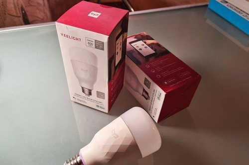 Умная лампочка Xiaomi Yeelight Smart LED BulbColor