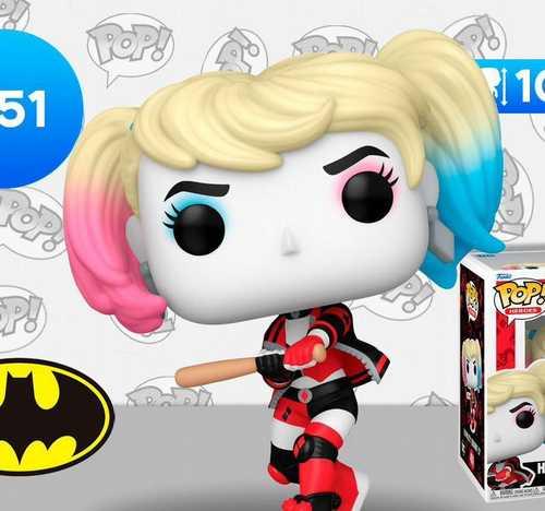 Фигурка Funko POP Heroes DC Harley Quinn 30th