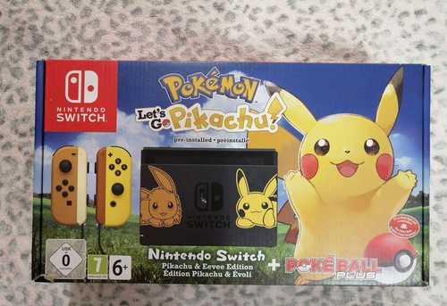 Nintendo Switch Pikachu & Eevee Edition