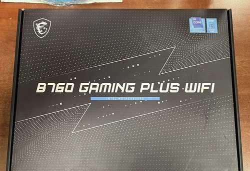 Материнская плата MSI B760 Gaming Plus WiFI DDR5