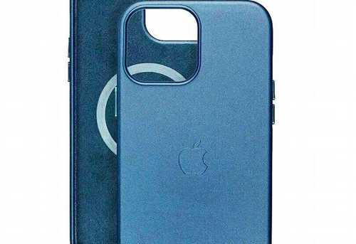 Чехол для iPhone 14 Plus Leather Case с MagSafe (Г