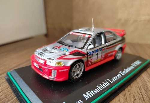 Mitsubishi lancer evolution VI WRC cararama 1/43