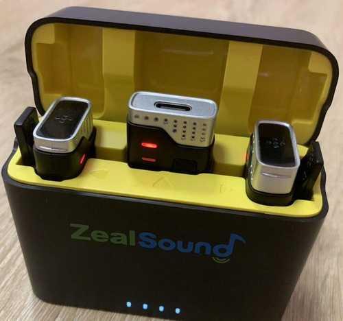 Микрофон петличка двойной ZealSound