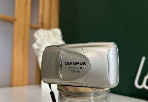 Пленочный фотоаппарат Olympus Mju II Zoom 80