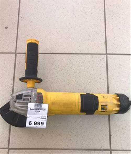 Ушм dewalt DWE4257, 1500 Вт, 125 мм