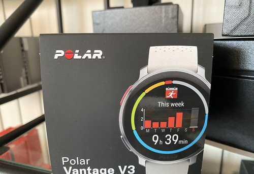 Спортивные часы polar vantage v3 white новые