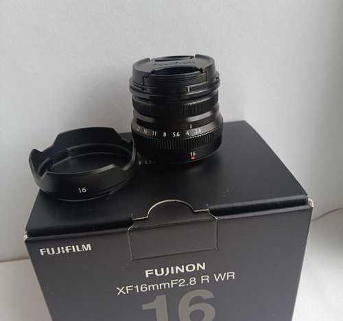 Fujinon XF 16mm f/2.8 R WR