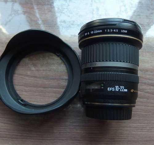 Объектив canon ef и ef-s 10-22