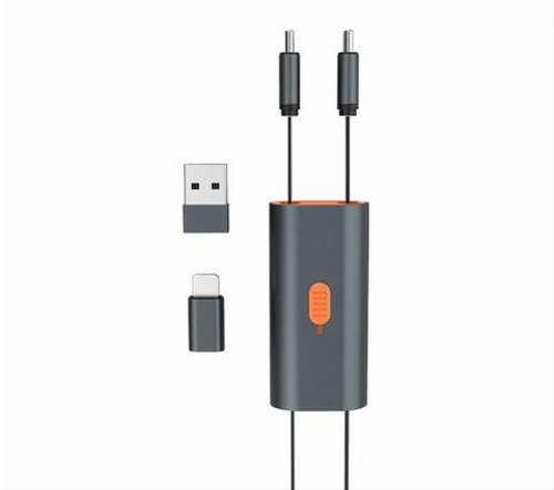 OTG кабель переходник Type-С / Lightning / USB2.0