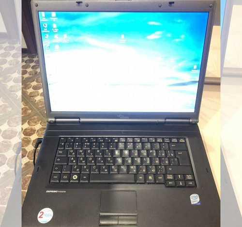 Ноутбук fujitsu siemens esprimo mobile v5535