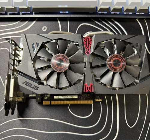 Видеокарта asus AMD Radeon R7 370 strix OC