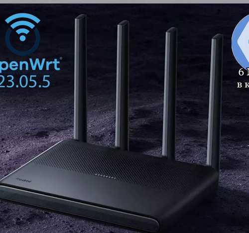 Мощный Wi-Fi 6 роутер Redmi AX6000 с openwrt