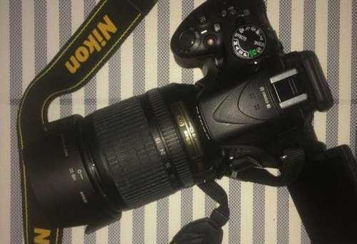 Зеркальная камера Nikon D5200 18-105mm