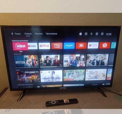 Телевизор SMART tv 32 дюйма бу