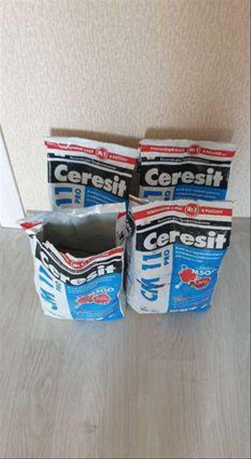Плиточный клей ceresit