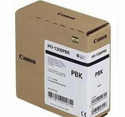 Canon PFI-1300PBK (0811C001) картридж фото-черный