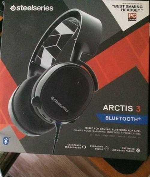 Беспроводные наушники steelseries arctic 3 bluetoo