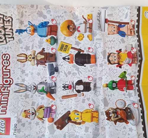 Lego minifigures looney tunes 71030