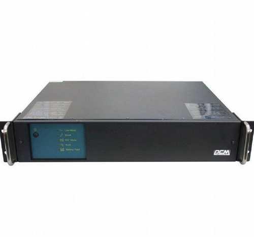 PowerCom King Pro RM KIN-1200AP LCD (2U) ибп Line-Interactive, 1200VA/960W, Rack, 6х С13, Serial USB