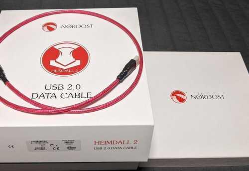 Цифровой USB кабель Nordost Heimdall 2 (A-B) 1 m