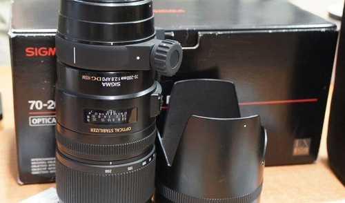 Sigma EX AF 70-200mm F2.8 APO OS DG для Canon