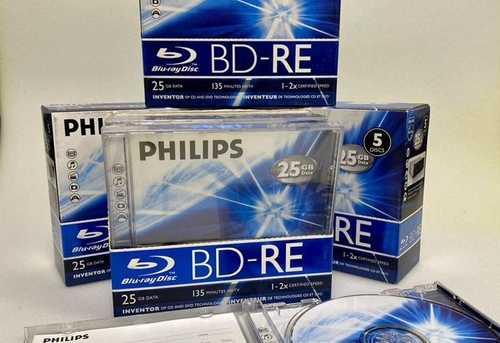 Blu-Ray диски Philips 25Gb 1-2х