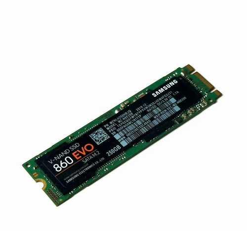 Samsung 860 EVO 250гб SSD SATA M.2