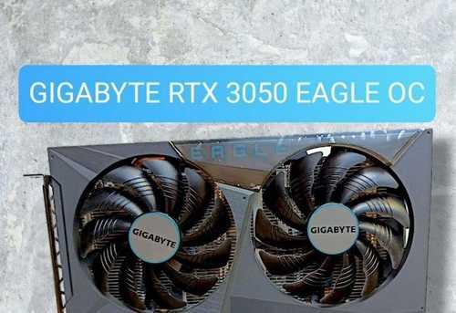 Видеокарта gigabyte RTX 3050 eagle OC 8GB
