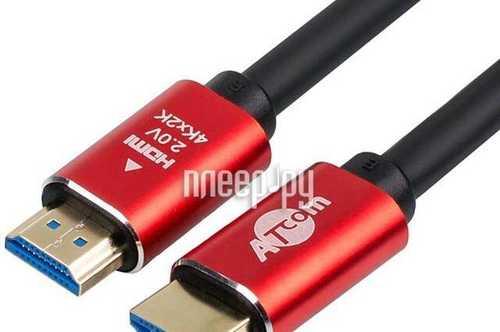 ATcom hdmi - hdmi Ver 2.0 10m Red-Gold AT5944