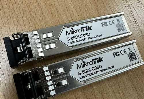 Оптические трансиверы SFP+ Mikrotik