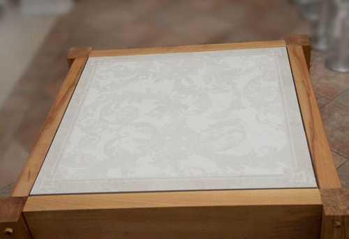 Журнальный столик столешница декор Versace керамик