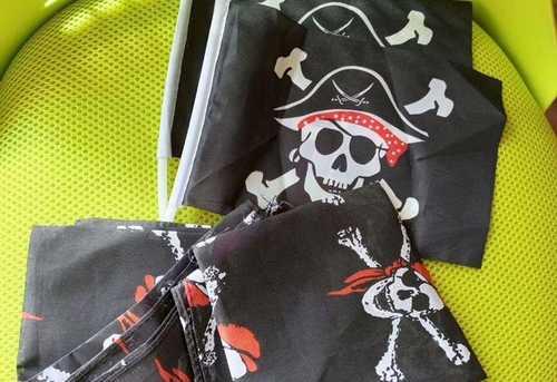 Шляпа японец, пират банданы, флаги
