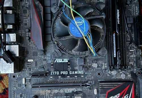 Z170 Pro Gaming + G4500 + Hyper X Fury 4 Гб